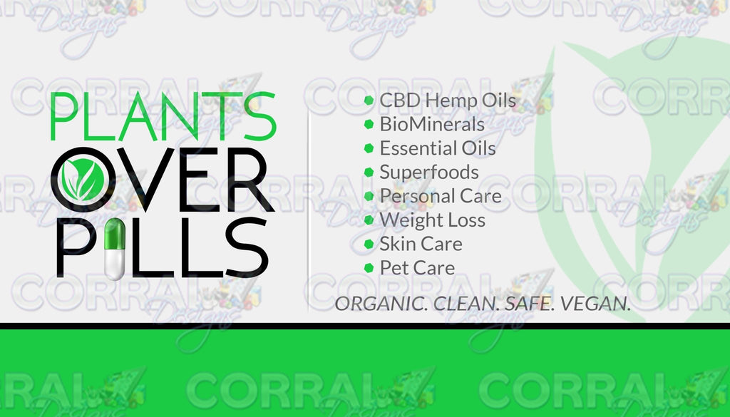 PLANTS OVER PILLS WITH PHOTO – Corral Designs